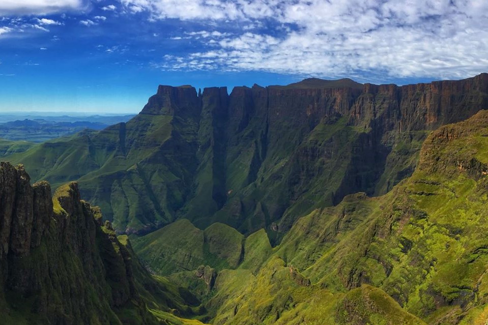 Drakensberg Mountains Travel Map - Greater Kruger